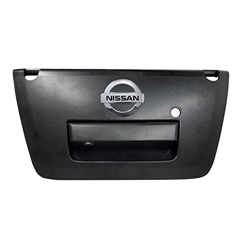 Master Tailgaters Black Tailgate Handle with Backup Camera Replacement for Nissan Frontier (2013-2016) | IP68 Waterproof | HD Camera | Easy to Install