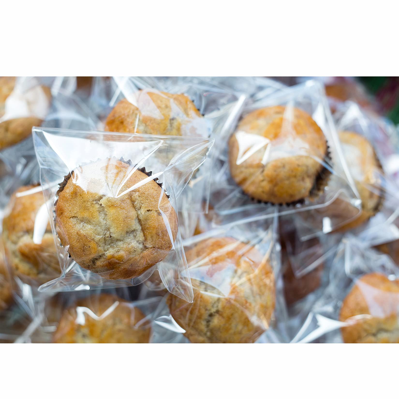 Morepack Clear Self Sealing Cellophane Bags,4x6 Inches 200 Pcs Cookie Bags Resealable Cellophane Bag for Packaging Cookies,Gifts,Favors, Products,Candy