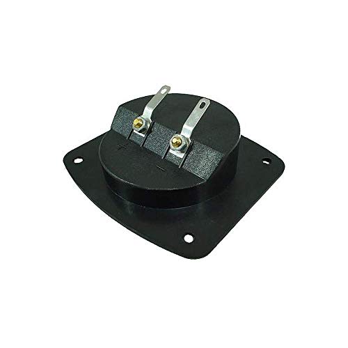 ASC Sub Box 2 5/8" Diameter Subwoofer Enclosure Positive & Negative Terminal Cup
