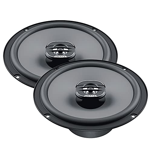 HERTZ One Pair of K-165 UNO Series 6.5" 2-Way Component Speakers and One Pair X 165 UNO Series 6.5" Coaxial Speakers