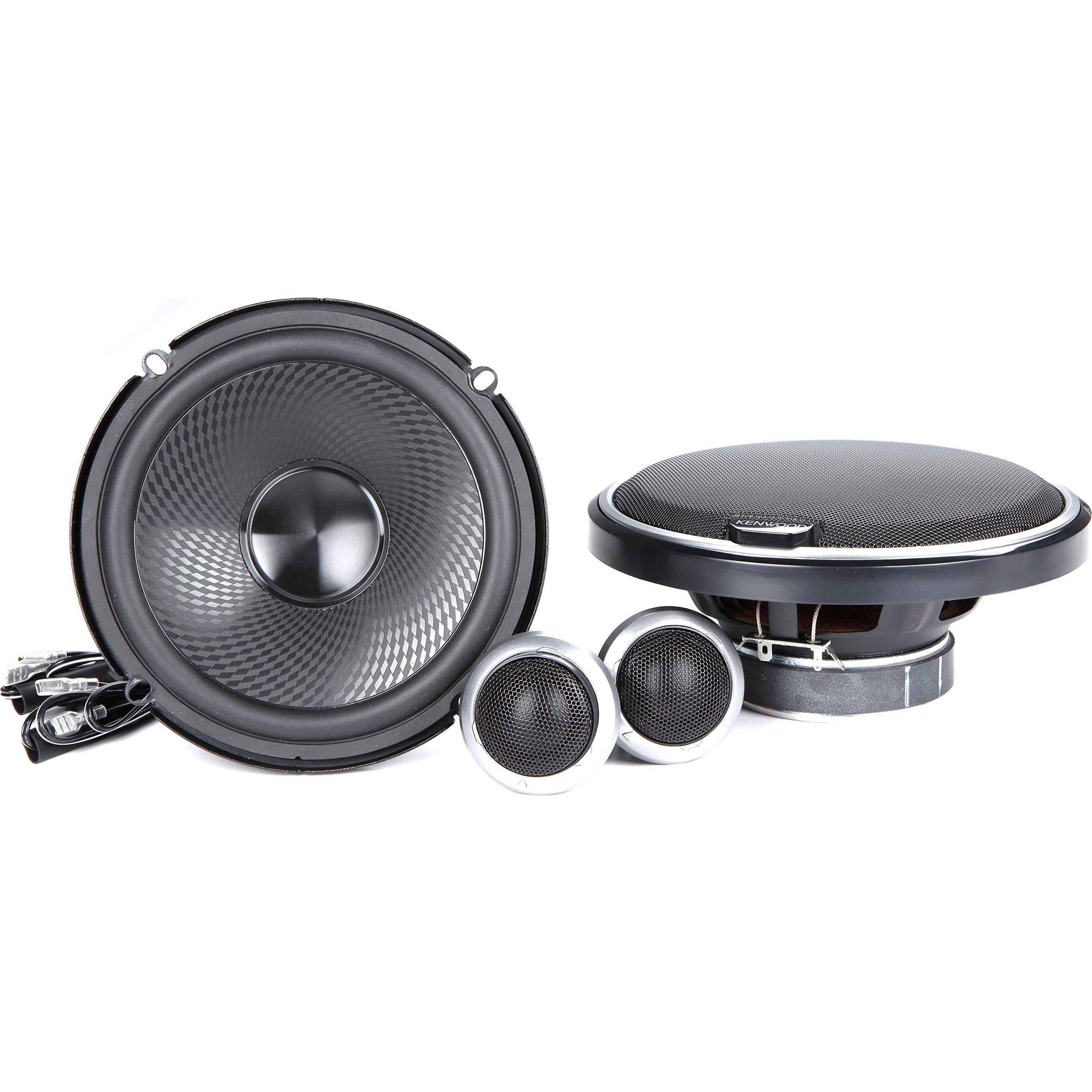 Kenwood KFC-P710PS 560W Max (160W RMS) 6.5" Performance Series 2-Way Component Car Speakers