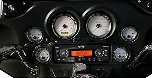 Jensen HD1BT AM/FM/WB/USB/SiriusXM Ready/Bluetooth Stereo with Full iPhone/iPod Controls, 50W x 4 Maximum Power Output, Bluetooth Streaming Audio (A2DP, AVRCP), AM/FM tuner (US/Euro) (Renewed)