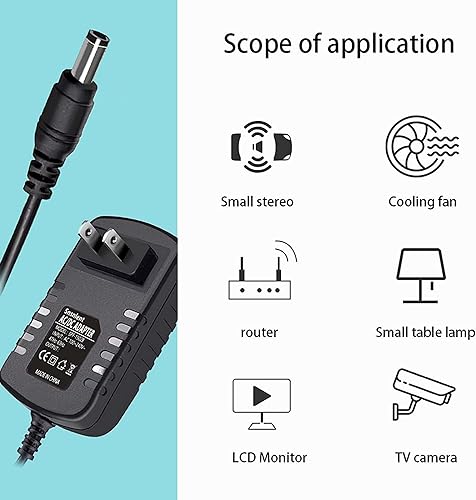 Dysead Compatible AC Adapter Replacement for Fisher Price Swing M6156 V3667 TM R9951 Charger Power Supply PSU