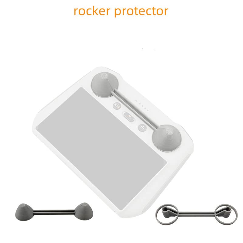 Joystick Covers Compatible for DJI Mini 3 Pro with Screen, Thumbstick Rocker Protector Drone Thumb Stick Caps Cover for Protection Drone Remote Controller Thumb Grip Holder Brackets (b)