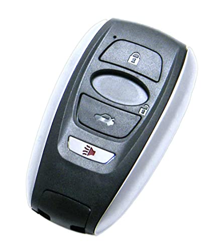 OEM Electronic 4-Button Smart Key Fob Remote Compatible With Subaru (FCC ID: HYQ14AHK, P/N: 88835-FL03A, 88835-FL03B, 88835-FL03C)