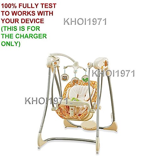 KHOI1971 Wall AC Adapter Cable for P9236 Dreamsicle Fisher Price Swing n Glider Baby