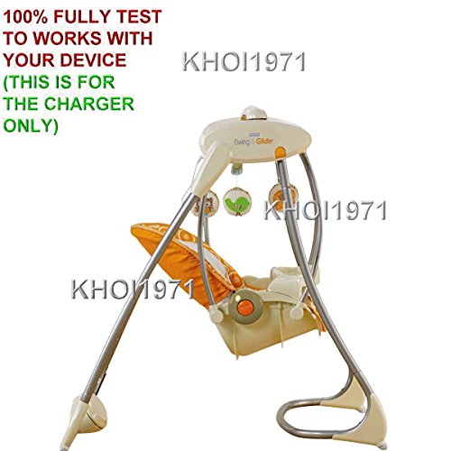 KHOI1971 Wall AC Adapter Cable for P9236 Dreamsicle Fisher Price Swing n Glider Baby