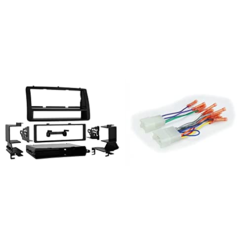 Toyota Corolla 03-08 DIN & Scosche Compatible with Select 1986-20 Toyota, Lexus, Scion and Subaru Vehicles Wire Harness for Aftermarket Stereo Installation