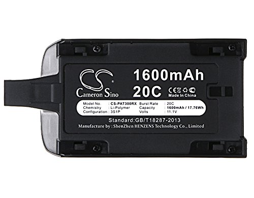 CS Cameron Sino 1600mAh / 17.76Wh Battery for Bebop Drone 3.0, Bebop Drone Skycontroller, Bebop Mini Quadcopter, Bedop Drone First PN: