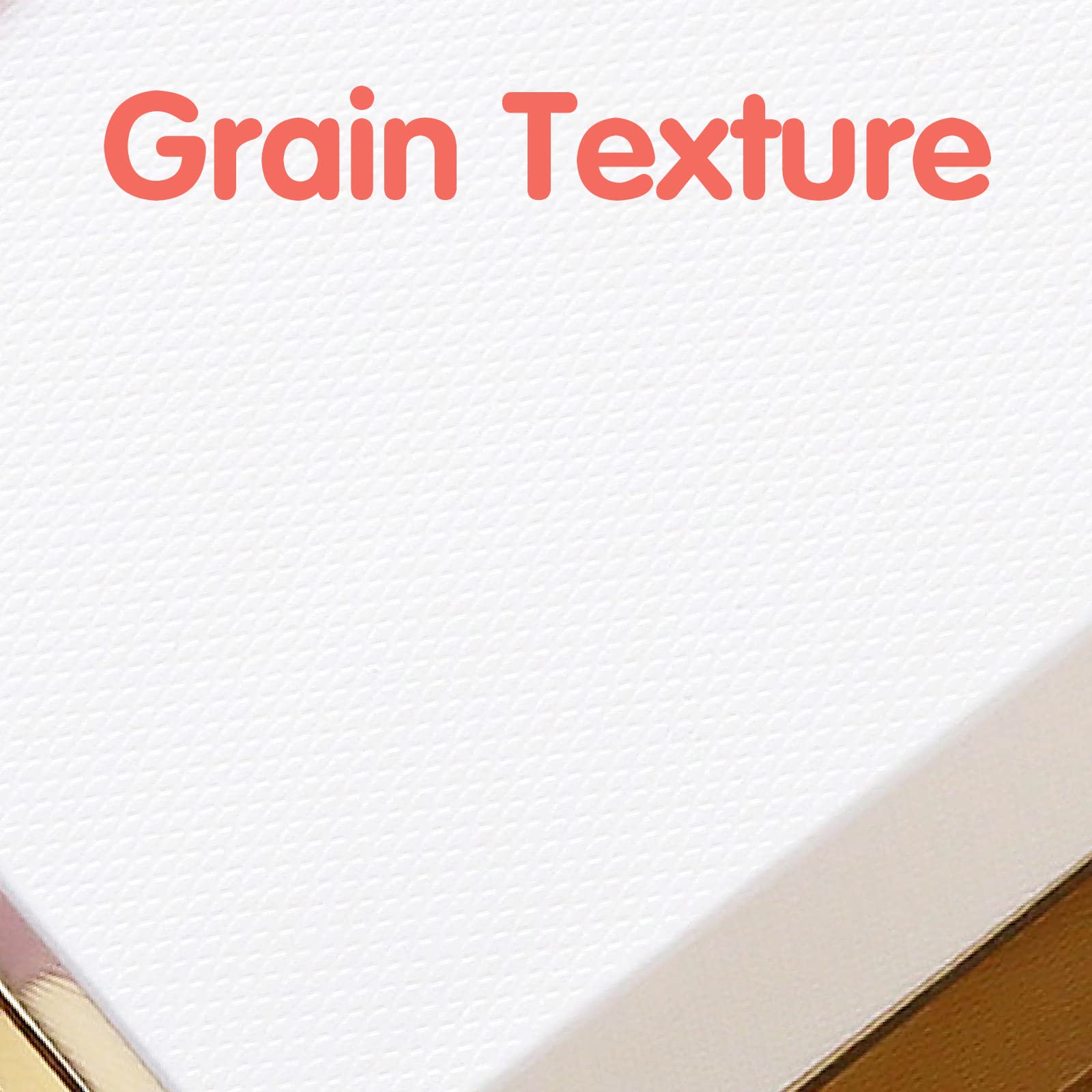 HAPPY POTATO Gift Boxes with Lids 11x8.5x1.5 Inches White Shirt Boxes Gift Boxes for Clothes Gift Wrap Boxes (Grain Texture White, Pack of 12)