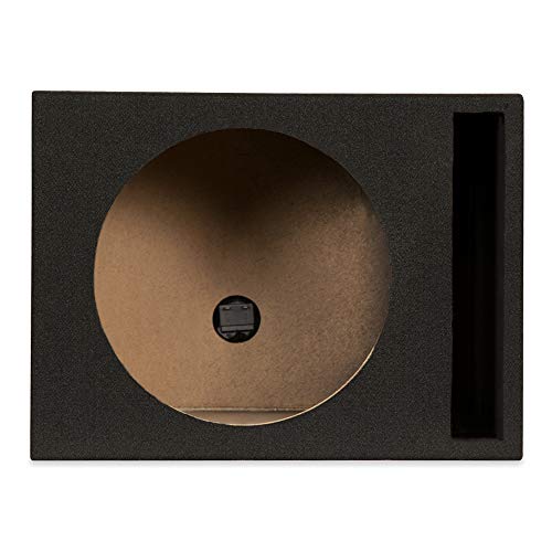 OnlyFactoryDirect Sycho Sound New Single Car Black Subwoofer Box Ported Automotive Enclosure for 12-Inch Woofer 12SP