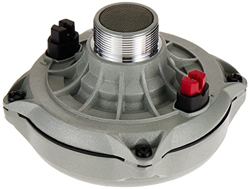 Pyle 2in Tweeter Compression Horn Driver - 500 Watt High Power Car Audio Speaker Tweeter System w/ High Temp Voice Coil, 400-9000Hz Frequency, 102 dB, 8Ohm, Heavy Duty 30 oz Magnet Structure PDS432