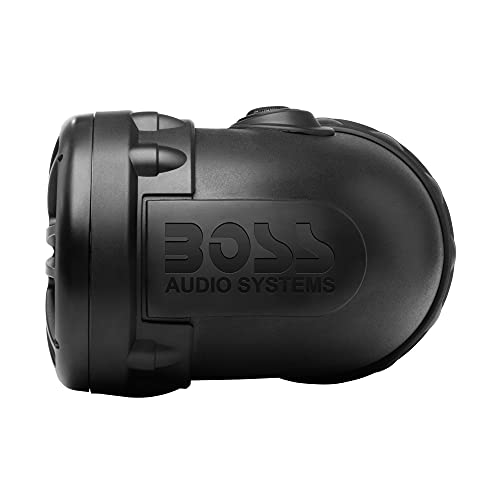 BOSS Audio Systems ATV85B ATV UTV Weatherproof Sound System - 8 Inch Speakers, 1.5 Inch Tweeters, Full Range Audio, Built-in Amplifier, Bluetooth Remote, Hook Up To Stereo