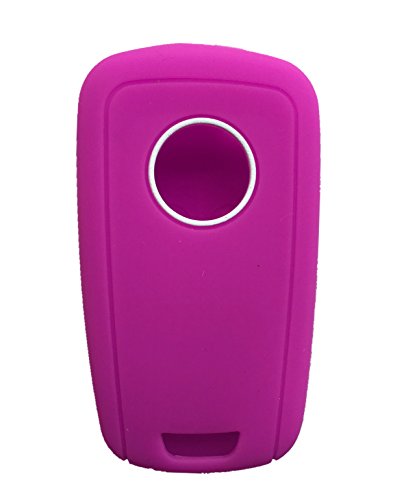 Rpkey Silicone Keyless Entry Remote Control Key Fob Cover Case protector Replacement Fit For Buick Encore LaCrosse Regal Verano(Violet)OHT01060512 5461A-01060512