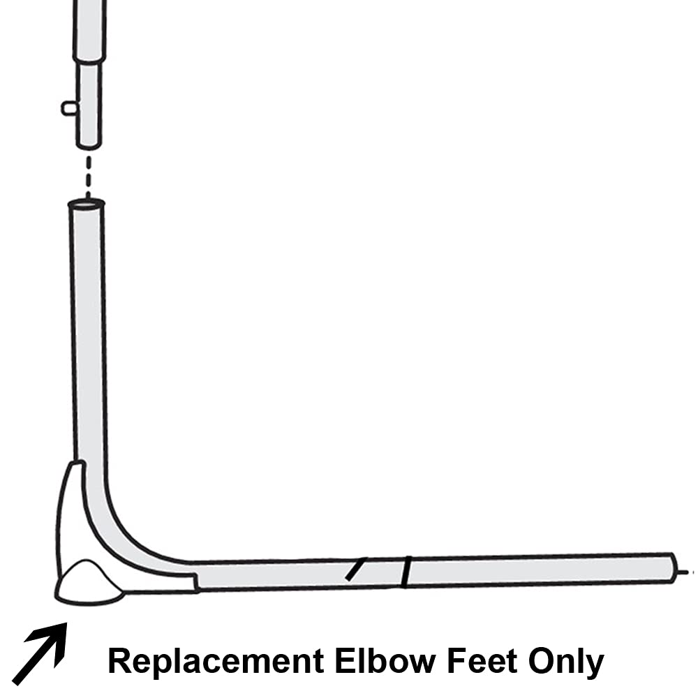 Replacement Parts for Fisher-Price Cradle 'n Swing - H0786 ~ Basic Model ~ Fits Other Models as Well ~ Replacement Elbow Feet