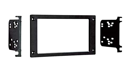 Metra 95-5025 Double DIN Installation Dash Kit for 1987-1993 Ford Mustang & Scosche FD02BCB Compatible with 1986-97 Ford Power/Speaker Connectors/Wire Harness
