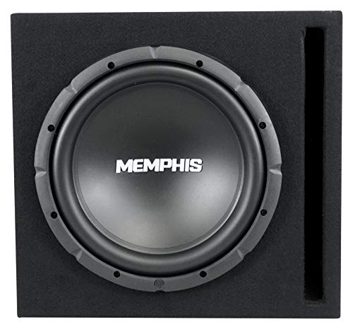 Memphis Audio SRXE112VP 12" 500w SRX Car Subwoofer+Enclosure+Amplifier+Amp Kit