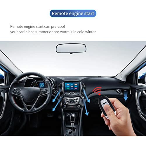 EASYGUARD EC003N-V Car Security Alarm System PKE Passive keyless Entry Remote Engine Start Stop keyless go System DC12V