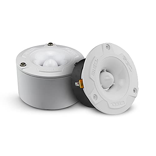 DS18 NXL-T1 Marine 1” VC Waterproof Aluminum Bullet Tweeter 240W Max, 4 Ohms, Built in Crossover - Great for Boats, Motorsports, Motorcycle ATV UTV (2 Water Resistant Speakers)