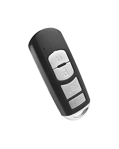 Smart Remote Key Fob for Mazda 3 6 Miata MX-5 2014-2019 FCC ID WAZSKE13D01, Replace BBY2-67-5RY BBY2675RY