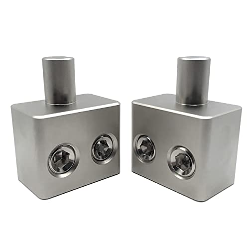TTZ Audio Dual 1/0 Gauge to 1/0 Gauge Amp Input Reducers (Pair) for Easy Car Audio Amplifier Competition Amp Installation