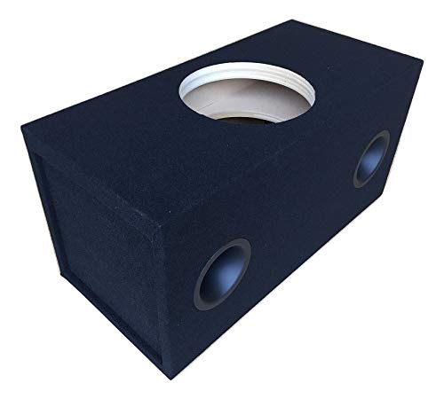 Custom Ported/Vented Sub Box Subwoofer Enclosure for 1 12" Sub Subwoofer - 32 Hz - 3" Aeroports - 3.0 CU FT - Reinforced