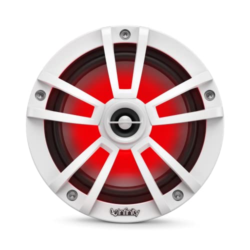 Infinity 622MW 450W 6.5" 2-Way Water Resistant Coaxial Marine Boat Car Audio Stereo Speakers