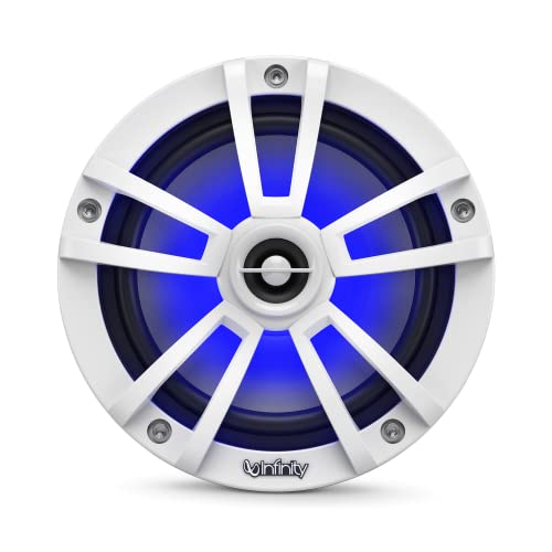 Infinity 622MW 450W 6.5" 2-Way Water Resistant Coaxial Marine Boat Car Audio Stereo Speakers