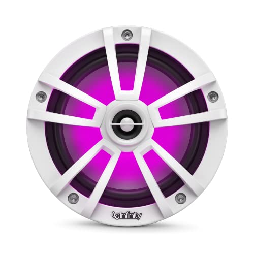 Infinity 622MW 450W 6.5" 2-Way Water Resistant Coaxial Marine Boat Car Audio Stereo Speakers
