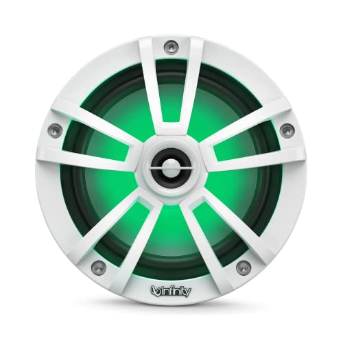 Infinity 622MW 450W 6.5" 2-Way Water Resistant Coaxial Marine Boat Car Audio Stereo Speakers