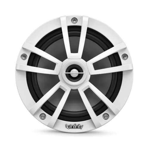 Infinity 622MW 450W 6.5" 2-Way Water Resistant Coaxial Marine Boat Car Audio Stereo Speakers