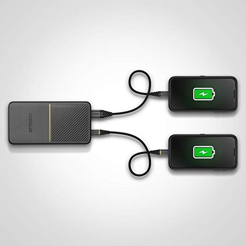 OtterBox Premium Fast Charge Power Bank 20,000 mAh for Apple, Samsung and more - Black