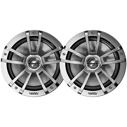 Infinity Mobile Marine Performance Series 8" 2 way speaker with RGB lighting - Titanuim
