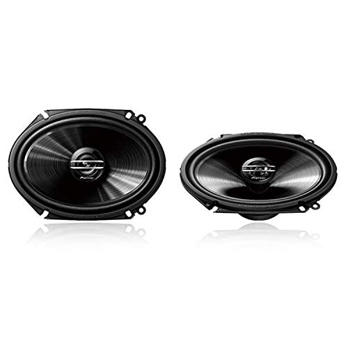 Pair of Pioneer TS-G6820S 500W Max (80W Rms) 6" X 8" G-Series 2-Way Coaxial Car Speakers - 2 Speakers + Gravity Magnet Phone Holder