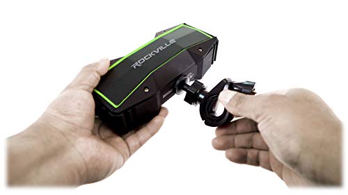 AudioControl LC7i 6 Channel Active Line Out Hi/Lo ConverterwithBass Processor DSP Bundle with Rockville Rock Everywhere Portable Bluetooth Speaker/Waterproof/Wireless Link
