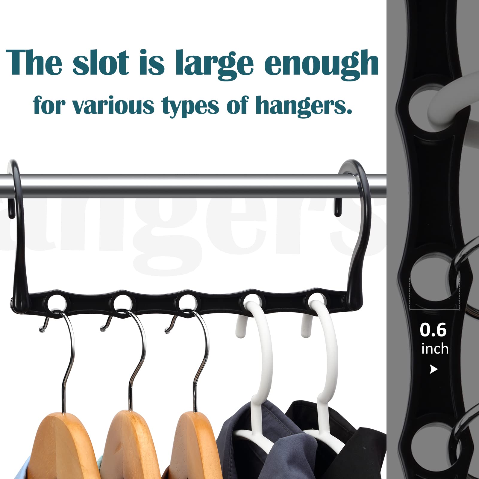 AMKUFO 12 Pack-Closet-Organizers-and-Storage, Hangers-Space-Saving-for-Closet-Organization, Clothes-Hanger-Organizer-Space-Saver-for-College-Dorm-Room-Essentials, Small-Closet-Organizer-Apartment