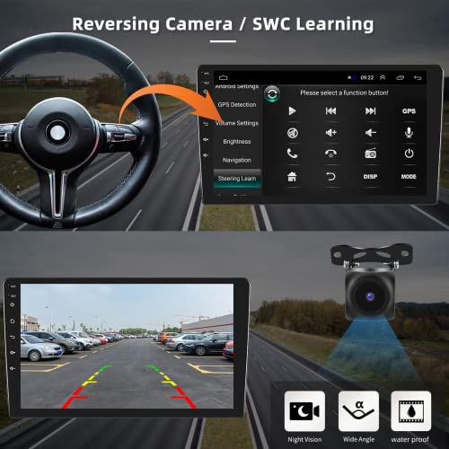 2G 32G Android 11 Car Radio for Toyota Corolla 2009-2013 with Carplay Android Auto, 9'' Touch Screen Car Stereo Bluetooth Navigation Media Player GPS Hi-Fi WiFi FM Rear Camera