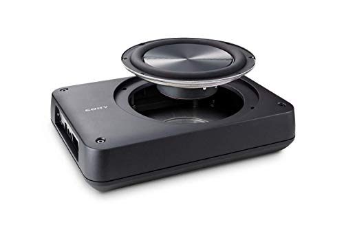 Sony XS-AW8 8-Inch Powered Under Seat Sub woofer with Wired Remote Control (XSAW8)