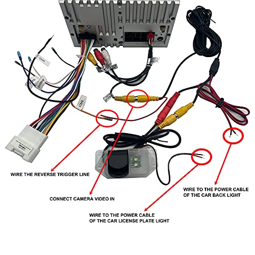 SYGAV 1080P CCD Car Reverse Camera for Mitsubishi Lancer Reversing Backup Rear View Parking