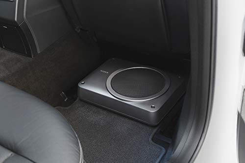 Sony XS-AW8 8-Inch Powered Under Seat Sub woofer with Wired Remote Control (XSAW8)