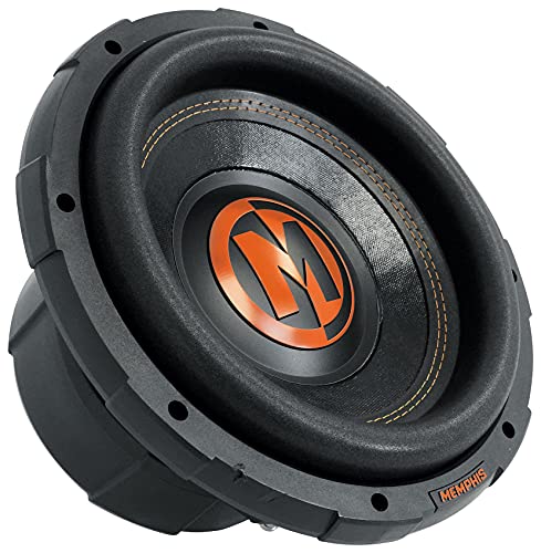 Memphis Audio MJP1022 10 in 1500 Watt MOJO Pro Car Audio Subwoofer DVC 2 ohm Sub, Black