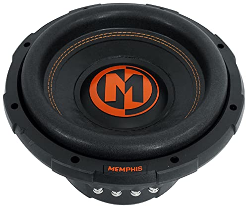 Memphis Audio MJP1022 10 in 1500 Watt MOJO Pro Car Audio Subwoofer DVC 2 ohm Sub, Black