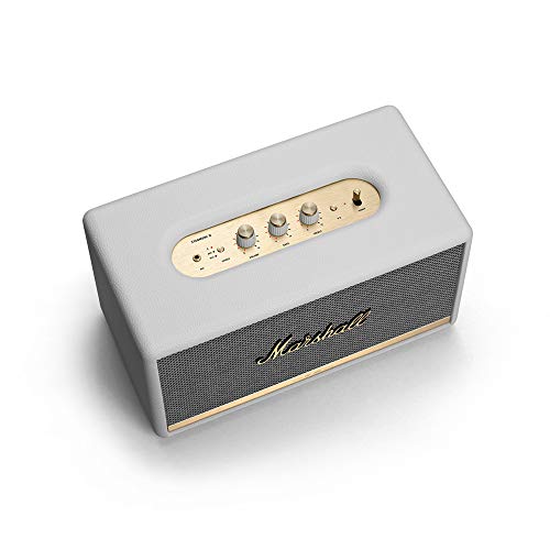 Marshall Stanmore II Wireless Bluetooth Speaker, White - NEW