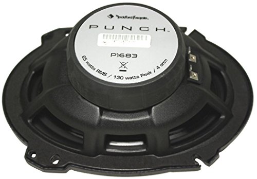2 Pairs Of Rockford Fosgate P1683 130W 6"x8" 3-Way Car Stereo Speakers 6x8 Punch