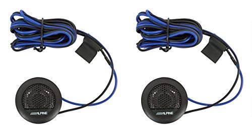 Alpine SXE-1751S 6.5" 220w Component+6.5" 220w 2-Way Car Audio Coaxial Speakers