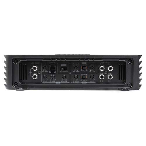 Alphasonik V1200.5 Venum Series 2400 Watts Max 5-Channel Car Amp with Power Plant Chip 4-Way Protection Circuitry Multi-Channel Bridgeable Class A/B Amp with Remote Bass Boost Control Knob Include