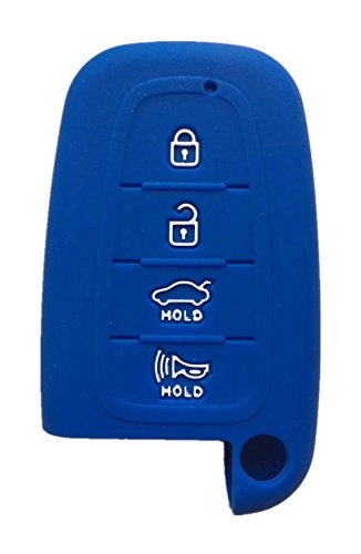 Rpkey Silicone Keyless Entry Remote Control Key Fob Cover Case protector Replacement Fit For Hyundai Elantra GT Genesis Genesis Coupe Sonata Veloster Tucson Kia Optima Rio Forte Koup Soul Sportage