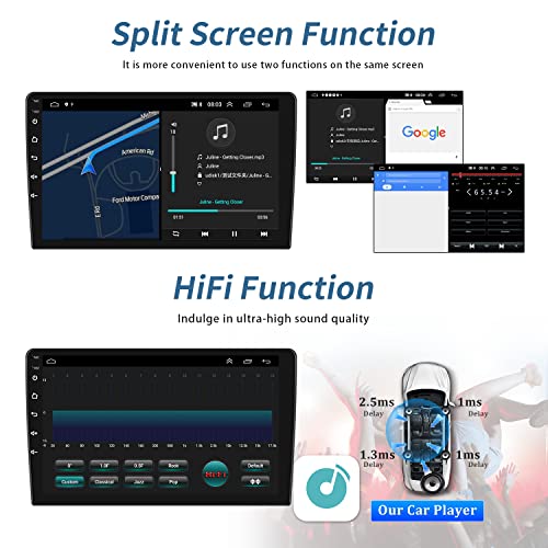 Android 11 Car Stereo for Hyundai Elantra 2012 2013 with Wireless Apple Carplay Android Auto, 9 ββ 1+16 Touch Screen in Dash GPS Radio with Navi WiFi Bluetooth FM RDS HiFi SWC + AHD Backup Camera