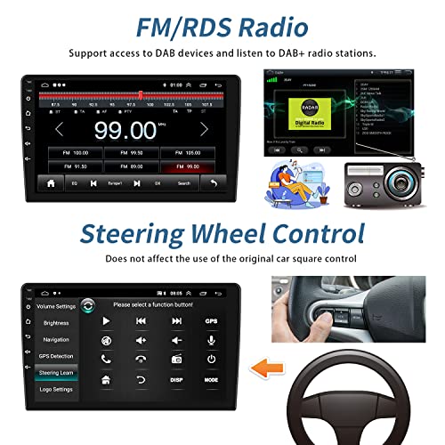 Android 11 Car Stereo for Hyundai Elantra 2012 2013 with Wireless Apple Carplay Android Auto, 9 ββ 1+16 Touch Screen in Dash GPS Radio with Navi WiFi Bluetooth FM RDS HiFi SWC + AHD Backup Camera