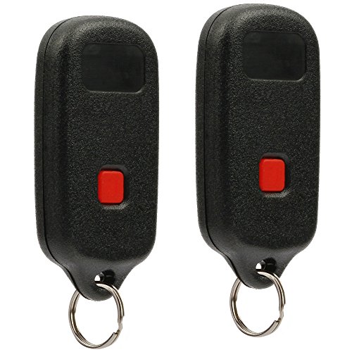 Key Fob Keyless Entry Remote fits Toyota Camry Sienna Matrix Corolla Solara/Pontiac Vibe (GQ43VT14T w/Panic), Set of 2